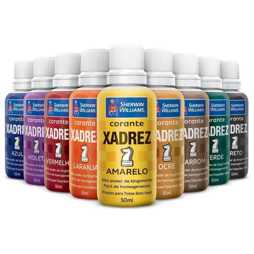 Corante Xadrez Azul 50 ml - É de Casa